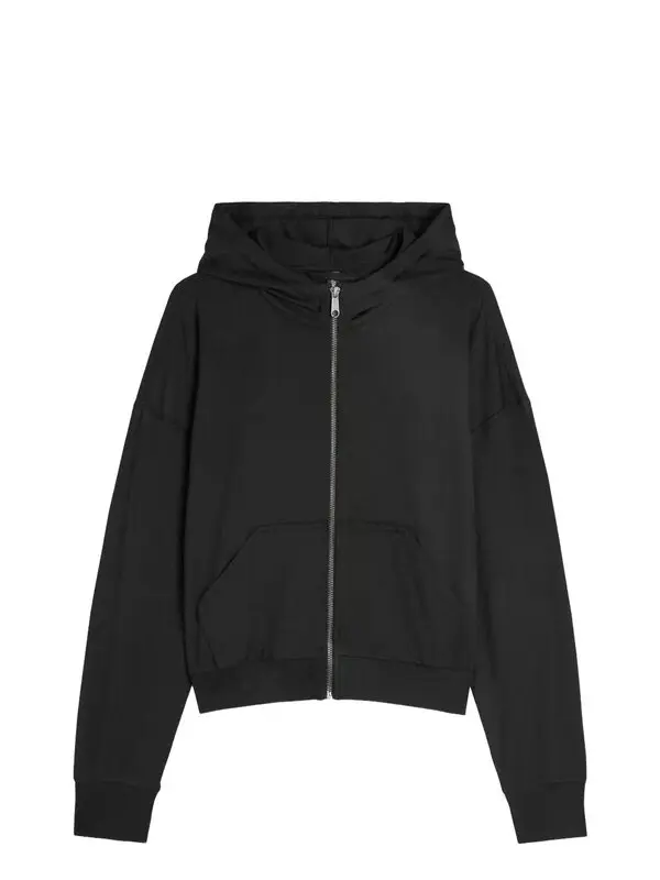 Vuori Halo Modern Zip-up Hoodie - Black