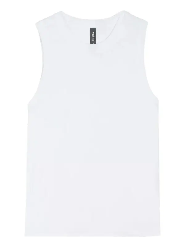 Vuori Crew-neck Sleeveless Tank Top - White