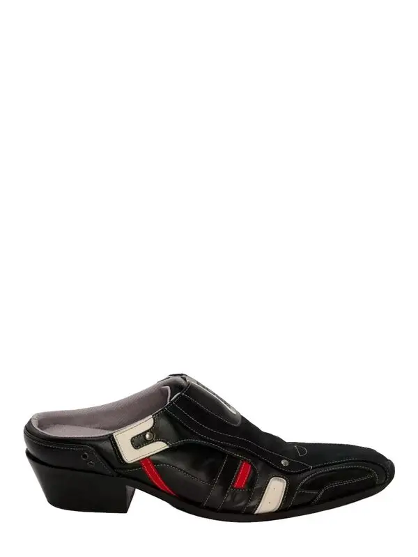 Martine Rose Sporty Snout Mules - Black