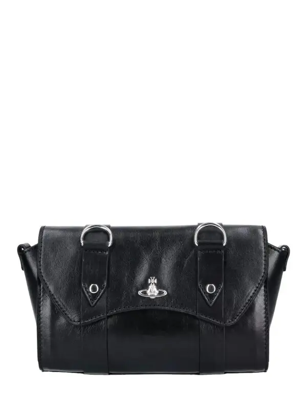 VIVIENNE WESTWOOD Kimmy Orb Shoulder Bag - Black