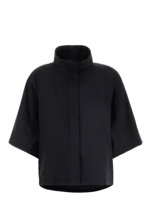 Herno High-neck Short-sleeve Jacket - Black