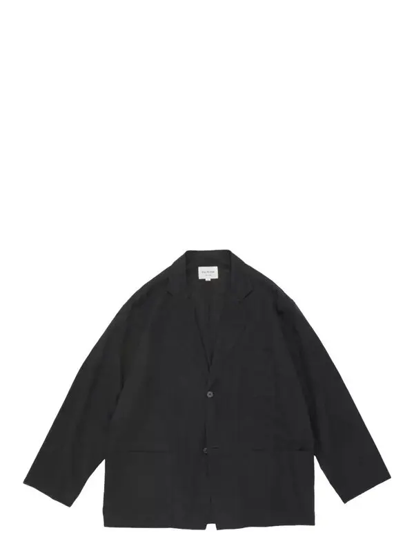 STILL BY HAND Oversized Jacket - Black