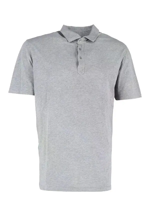 Brunello Cucinelli Short-sleeve Polo Shirt - Grey