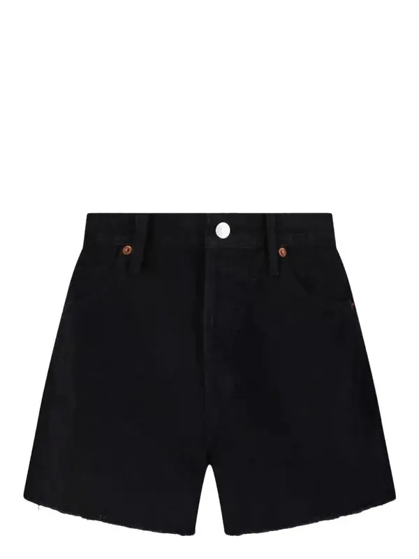 RE/DONE Breezy Denim Shorts - Black