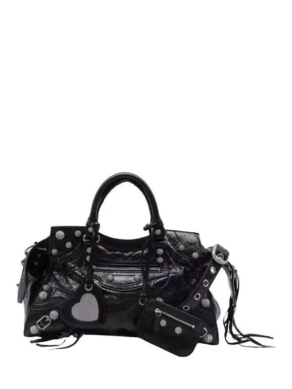 Balenciaga Neo Cagole City Handbag - Black
