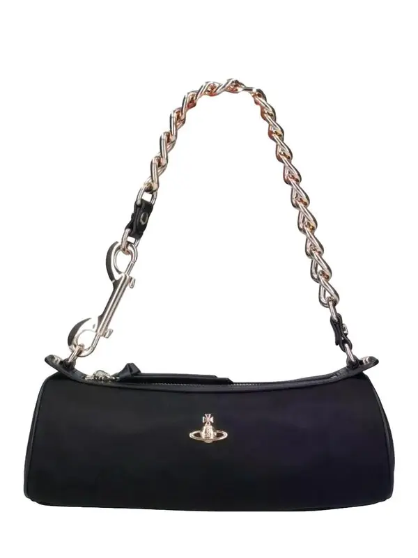 VIVIENNE WESTWOOD Cindy Cylinder Shoulder Bag - Black