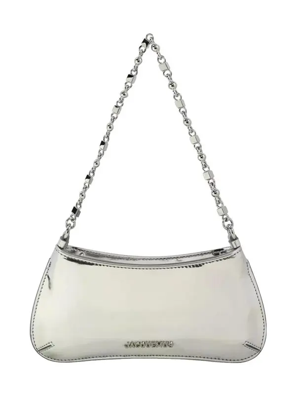 Jacquemus Bisou Chaine Shoulder Bag - Silver