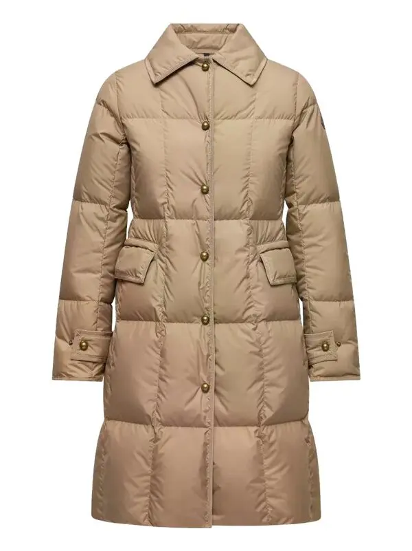 Moncler Archard Quilted Coat - Neutrals
