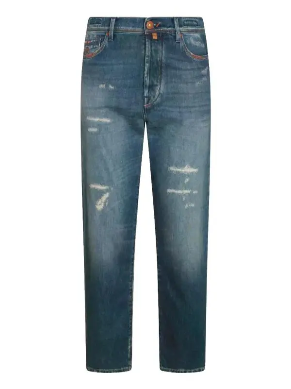Jacob Cohen Distressed-finish Jeans - Blue