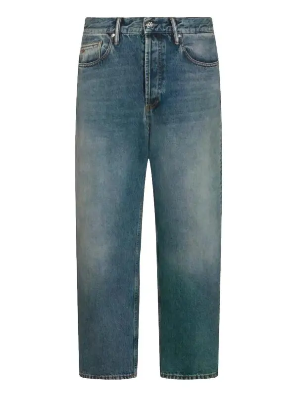 NINE:INTHE:MORNING Faded-effect Jeans - Blue