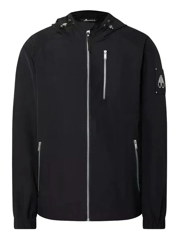 Moose Knuckles Charlesbourg Hooded Jacket - Black