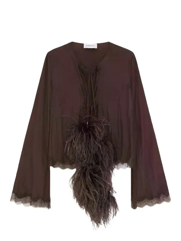 16Arlington Anvi Cardigan - Brown