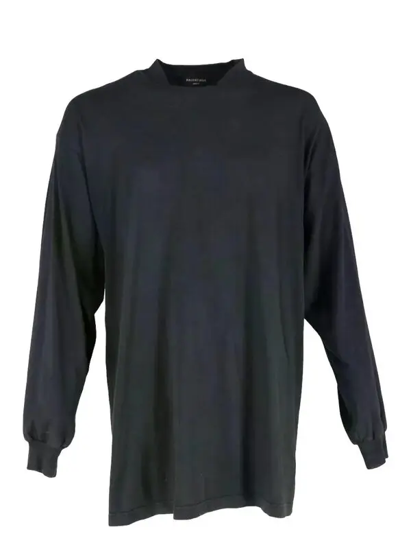 Balenciaga 2023 Long-sleeve T-shirt - Black