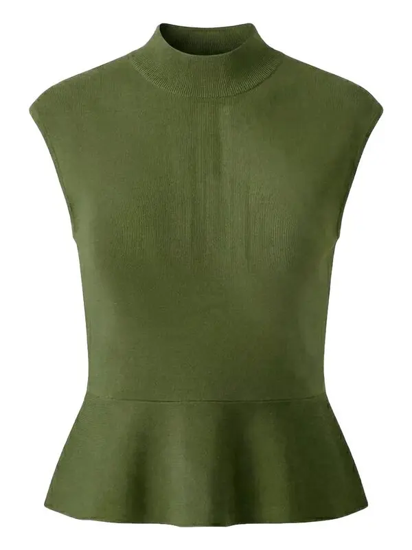 Khaite Andra Knit Top - Green