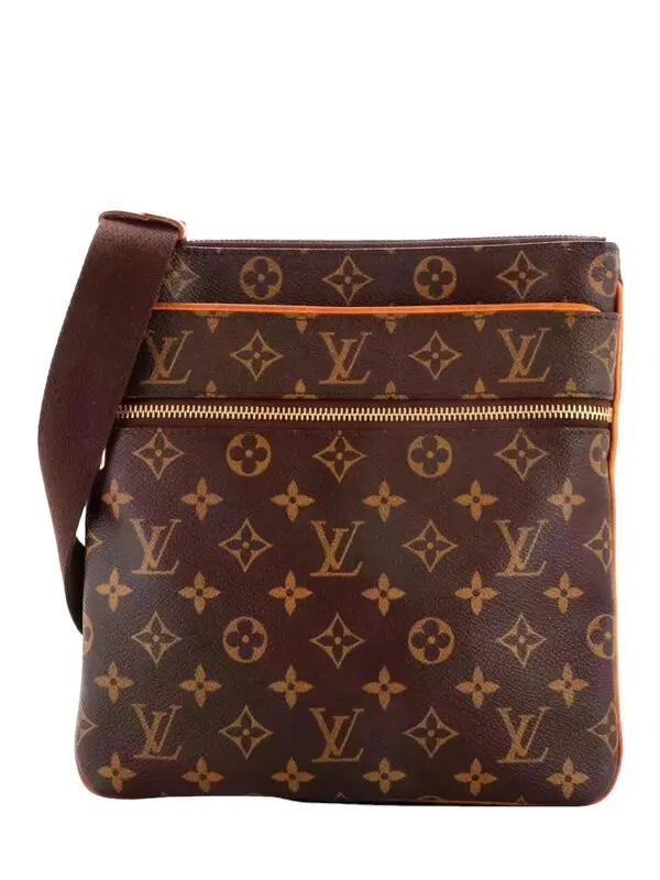 LOUIS VUITTON Valmy Pochette Monogram Canvas Crossbody Bag - Brown