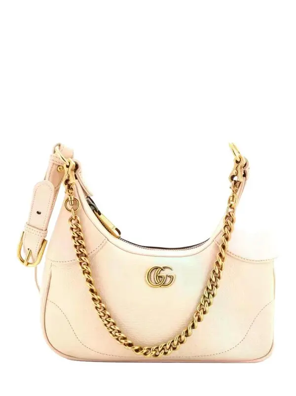 Gucci Aphrodite Zip Small Hobo Bag - Neutrals