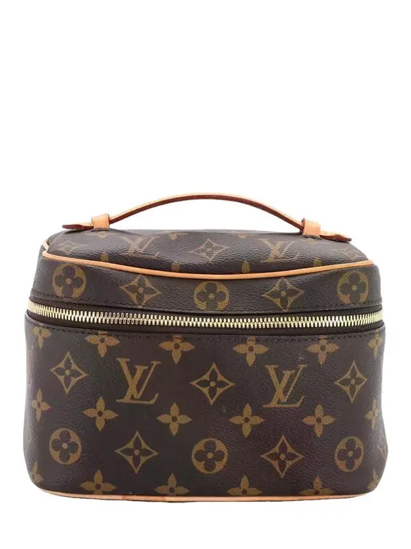 LOUIS VUITTON Vanity Case Monogram Canvas Mini Pouch - Brown