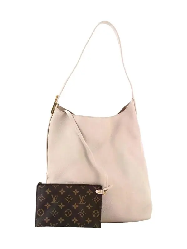 LOUIS VUITTON Low Key Calfskin Mm Hobo Bag - Neutrals