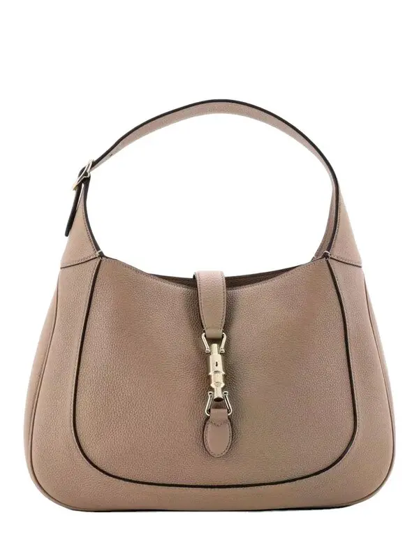 Gucci Jackie 1961 Leather Medium Hobo Bag - Neutrals
