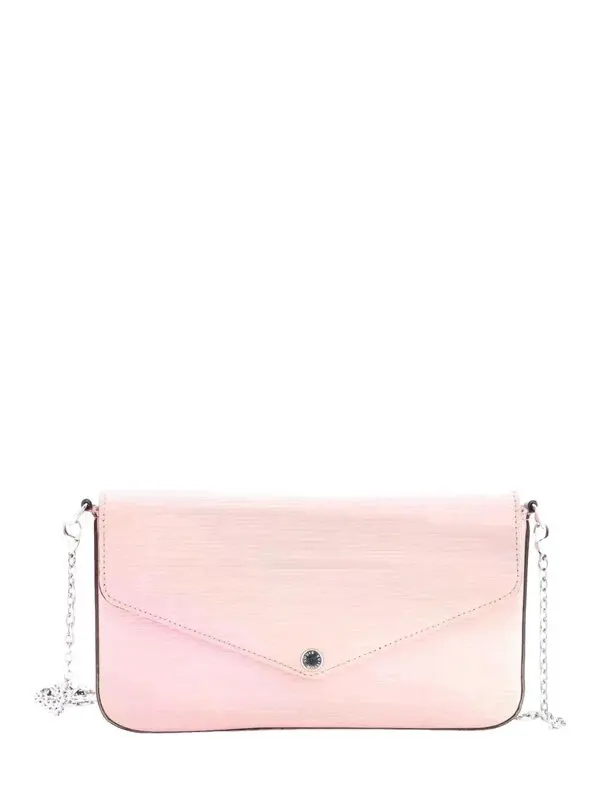 LOUIS VUITTON Felicie Pochette Epi Leather Crossbody Bag - Pink