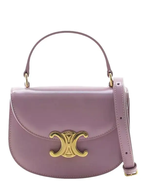 Celine 2023 Mini Besace Clea Satchel - Pink