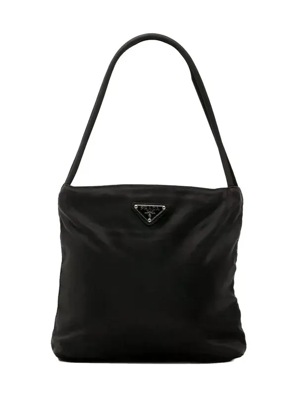 Prada 2000-2013 Tessuto Shoulder Bag - Black