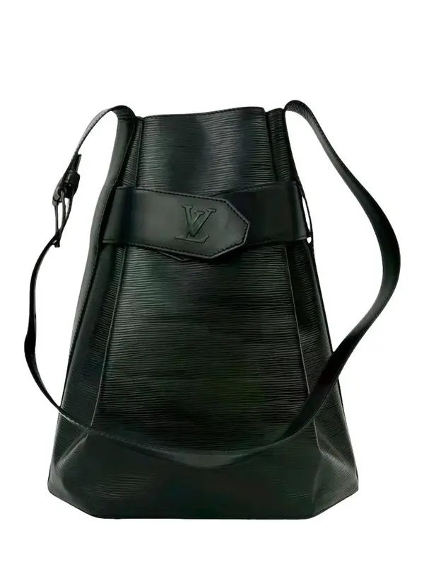 LOUIS VUITTON 1994 Epi Sac D Epaule Gm Bucket Bag - Black