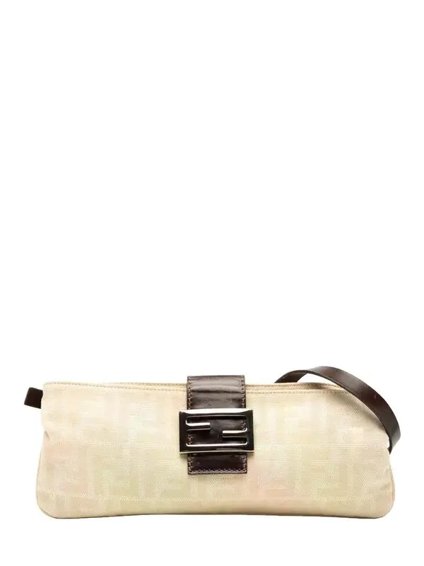 Fendi 20th Century Zucca Canvas Crossbody Bag - Neutrals