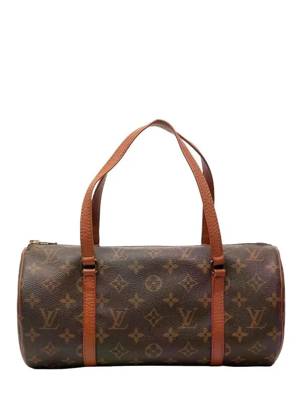 LOUIS VUITTON 1996 Monogram Papillon 30 Handbag - Brown