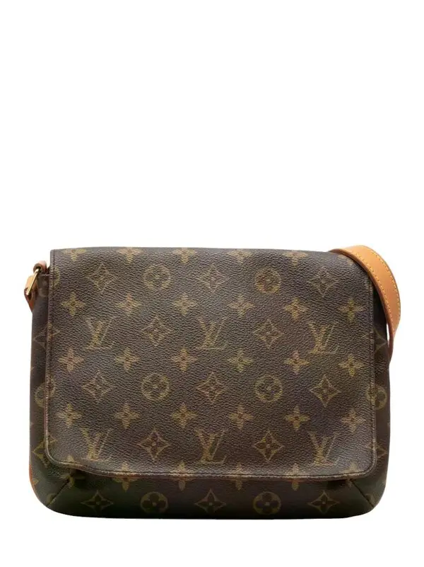 LOUIS VUITTON 2000 Monogram Musette Tango - Brown
