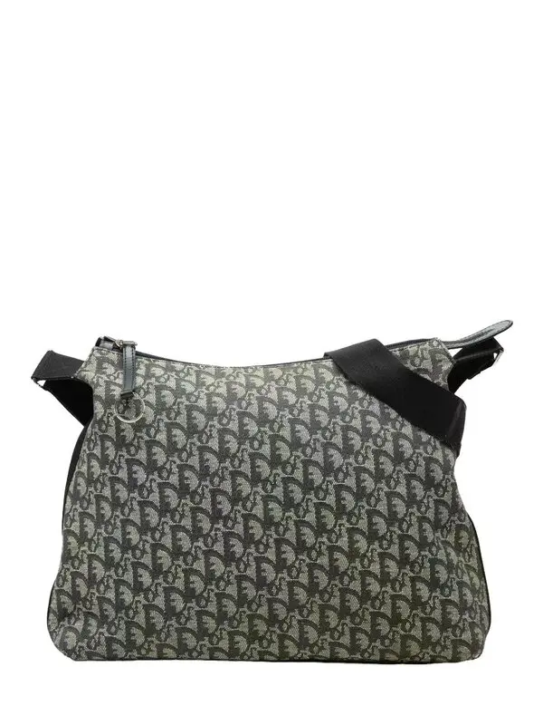 Dior 2003 Diorissimo Trotter Canvas Crossbody Bag - Blue