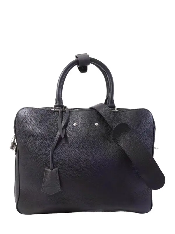LOUIS VUITTON Armand Leather Briefcase - Black