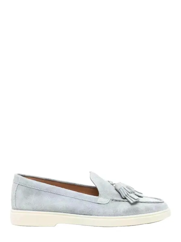 Santoni Tassel-detail Loafers - Blue