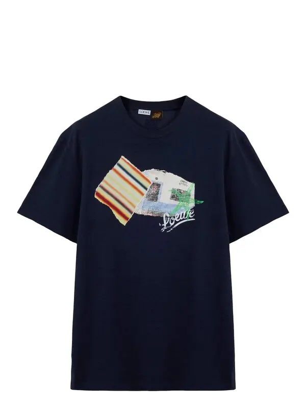 Loewe X Paula's Ibiza Relaxed T-shirt - Navy
