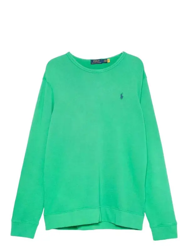 Polo Ralph Lauren Embroidered-logo Sweater - Green