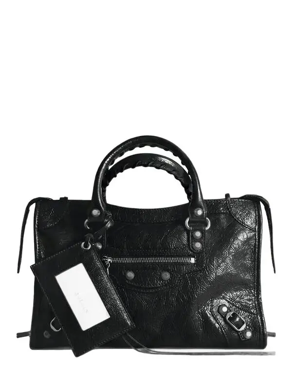 Balenciaga Le City Small Tote Bag - Black
