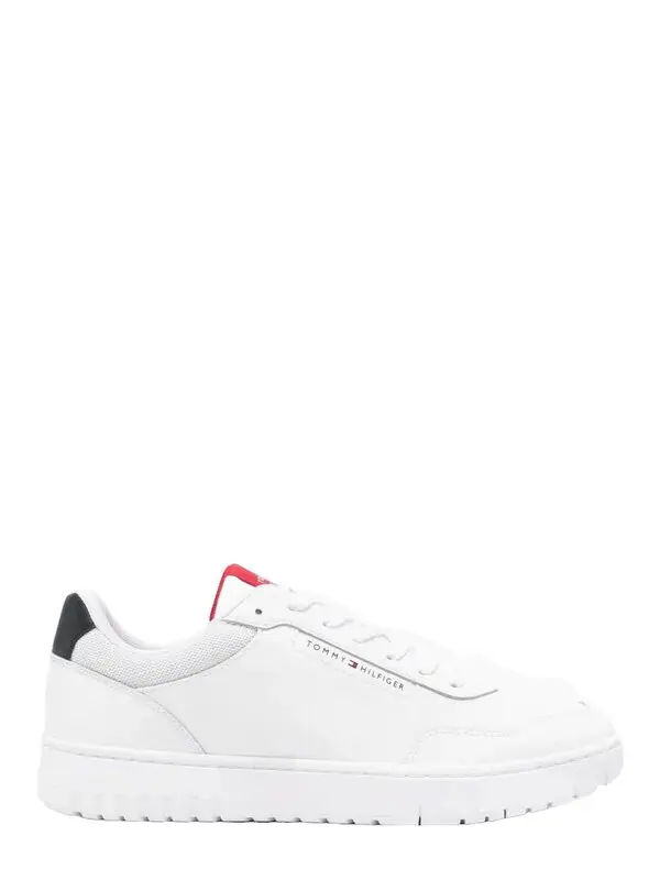 Tommy Hilfiger Logo Detail Sneakers - White