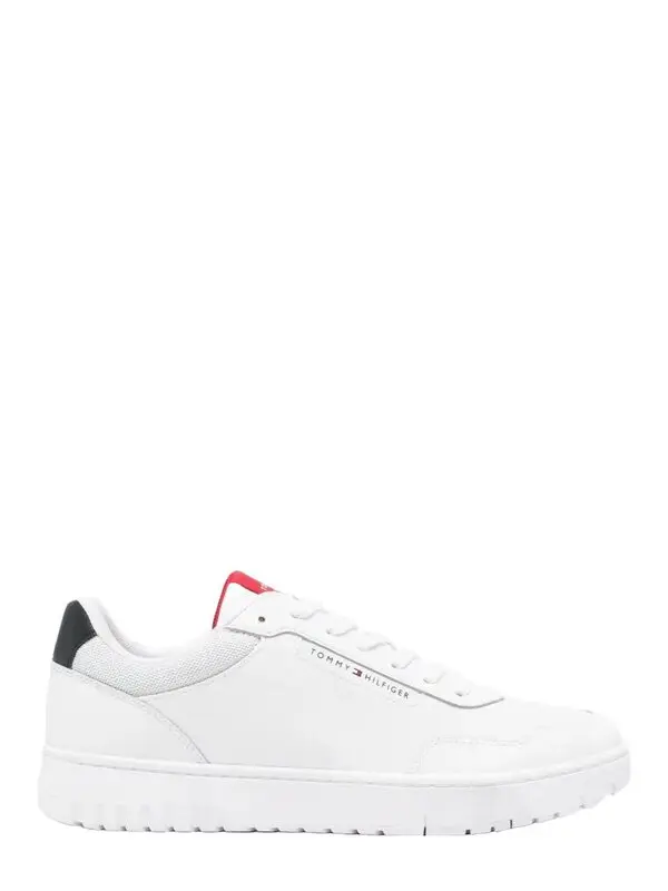 Tommy Hilfiger Logo Detail Sneakers - White
