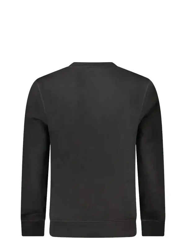 BOSS Long Sleeve Cotton Sweater - Black