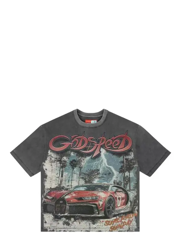 GODSPEED Graphic T-shirt - Grey
