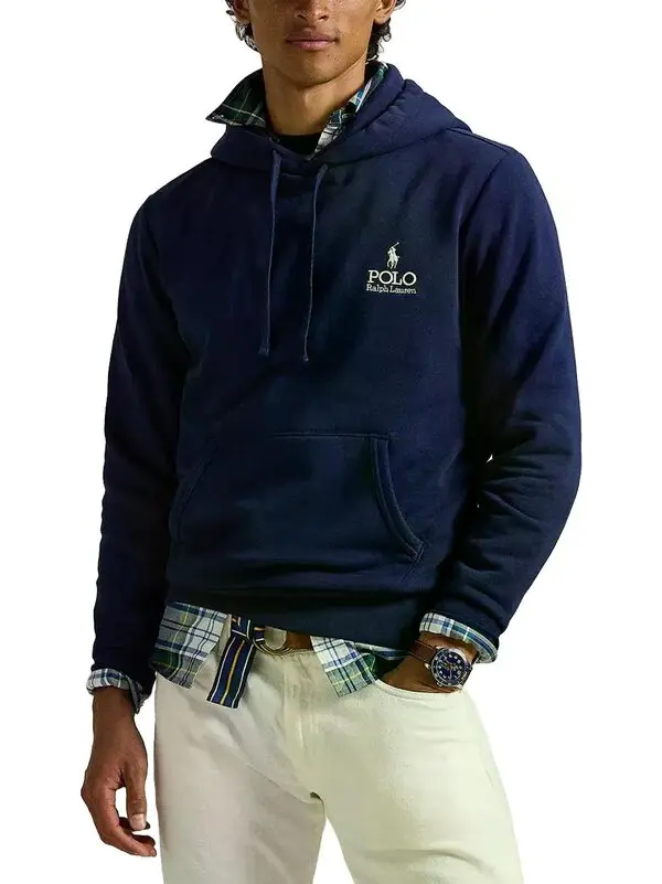 Polo Ralph Lauren Logo-detail Hoodie - Blue