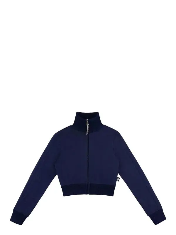 AREA Cropped Track Jacket - Blue