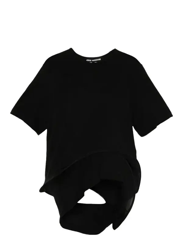 Junya Watanabe Sculptural Mesh T-shirt - Black