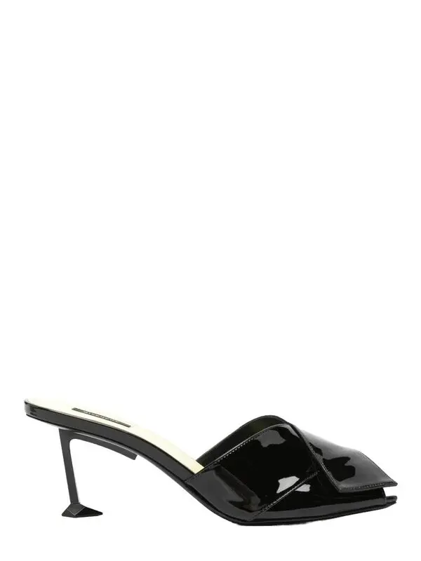 Givenchy Square-shape Sandals - Black