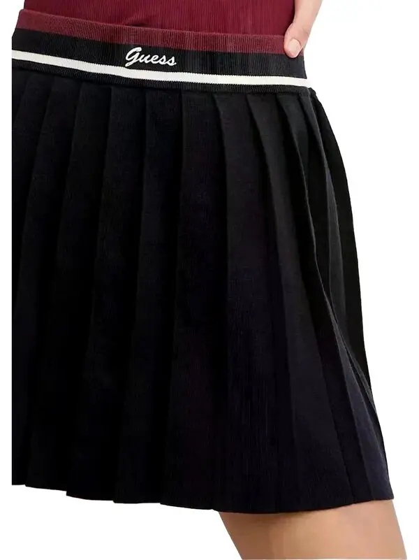 Guess Mini Pleated Skirt - Blue