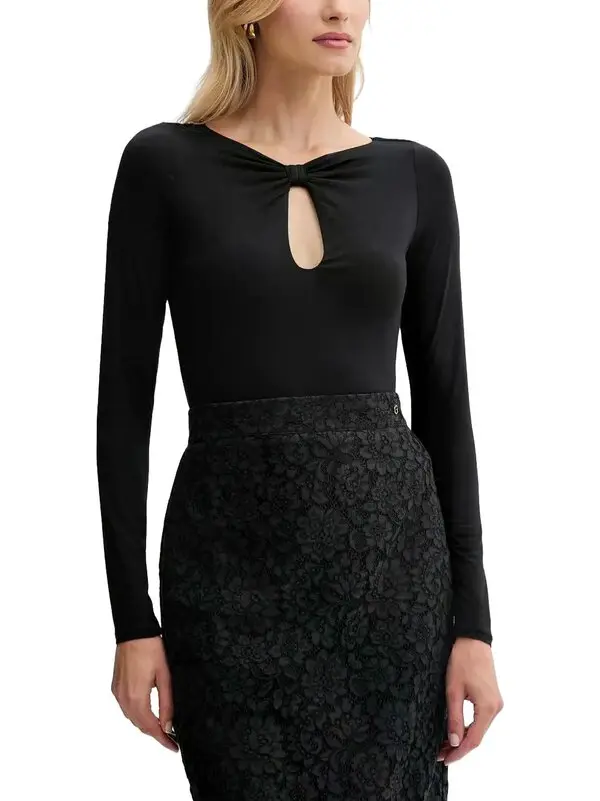 Guess Joey Knotted Top - Black