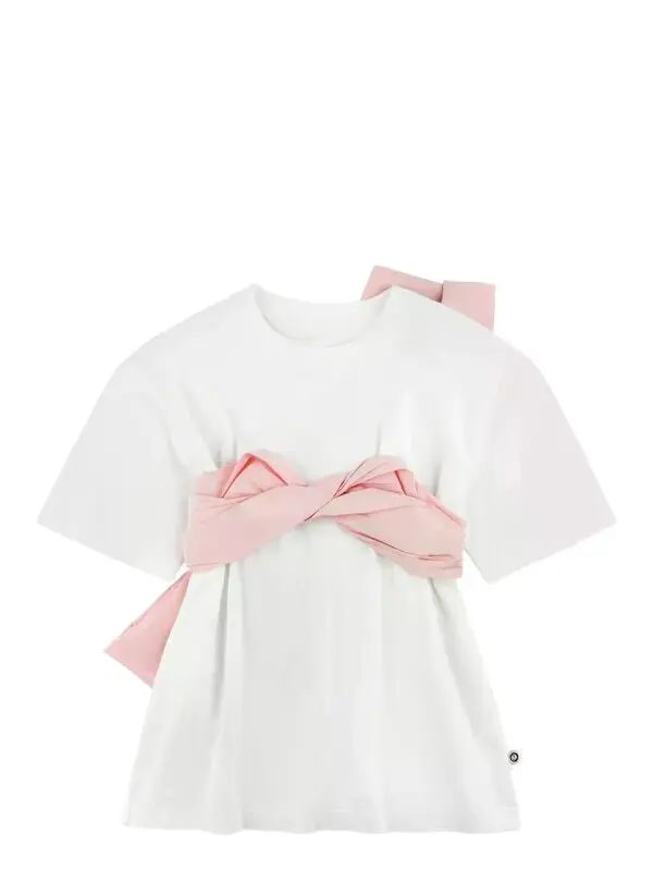 AREA Taffeta-knot T-shirt - White