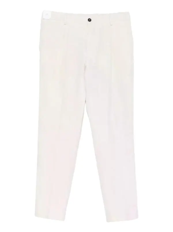 ENTRE AMIS Pleated Trousers - Neutrals