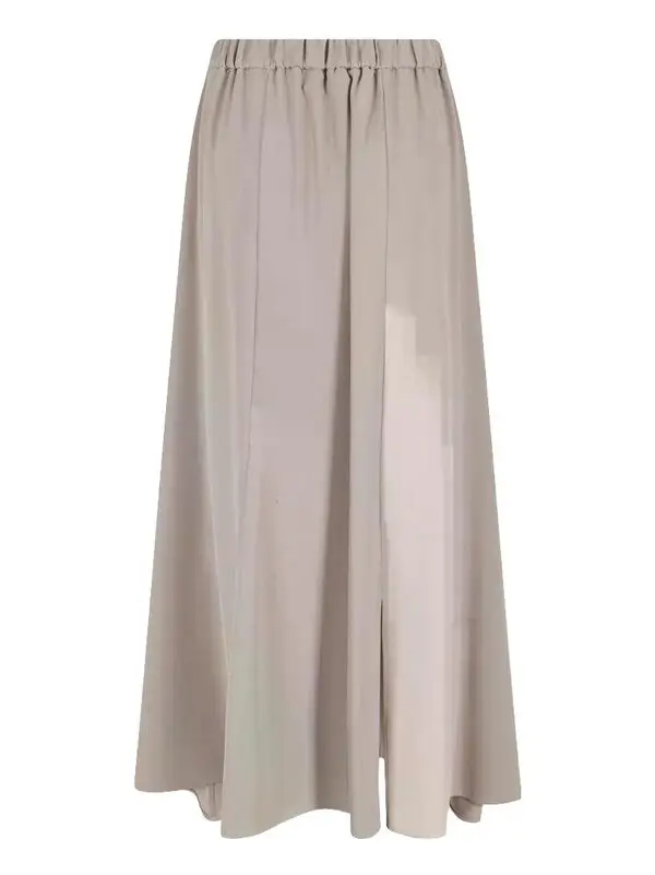 MEIMEIJ Panelled Midi Skirt - Neutrals