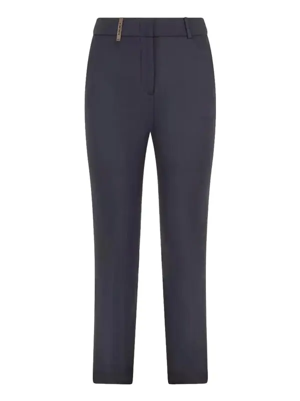 Peserico Slim Trousers - Blue